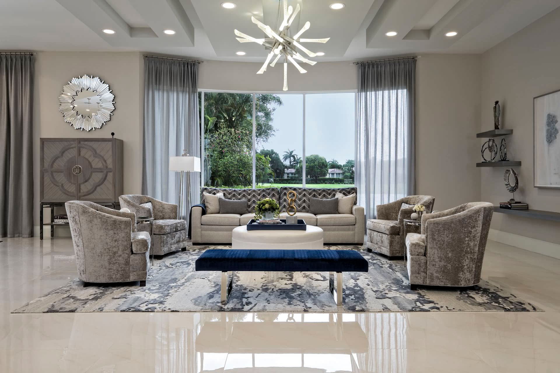 Delray Beach Interior Design | Contemporary Renovation | Hubley